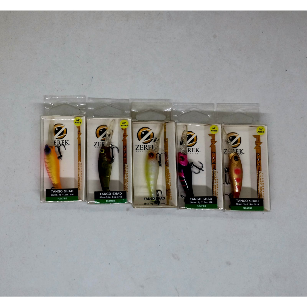 ZEREK TANGO SHAD 50MM/4G | Shopee Malaysia
