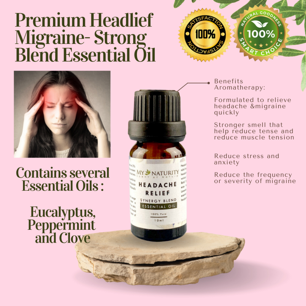 MyNaturity - HeadLief Strong Essential Oil Synergy Blend - Quick ...