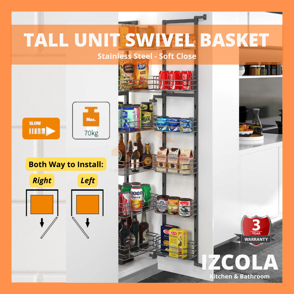 Kabinet Dapur Terbina Dalam/rak tinggi/ Kitchen Cabinet Build In ...