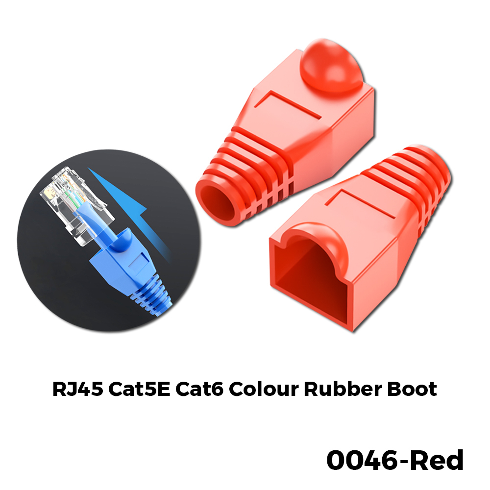 RJ45 Cat5E Cat6 Colour Rubber Boot | Shopee Malaysia