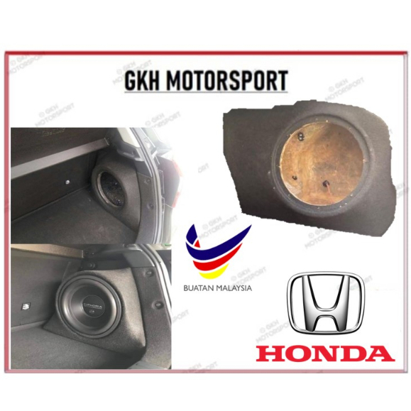 HONDA CIVIC CITY FD FB FC GM6 TMO REAR TRUNK BONNET FIBER SUBWOOFER ...