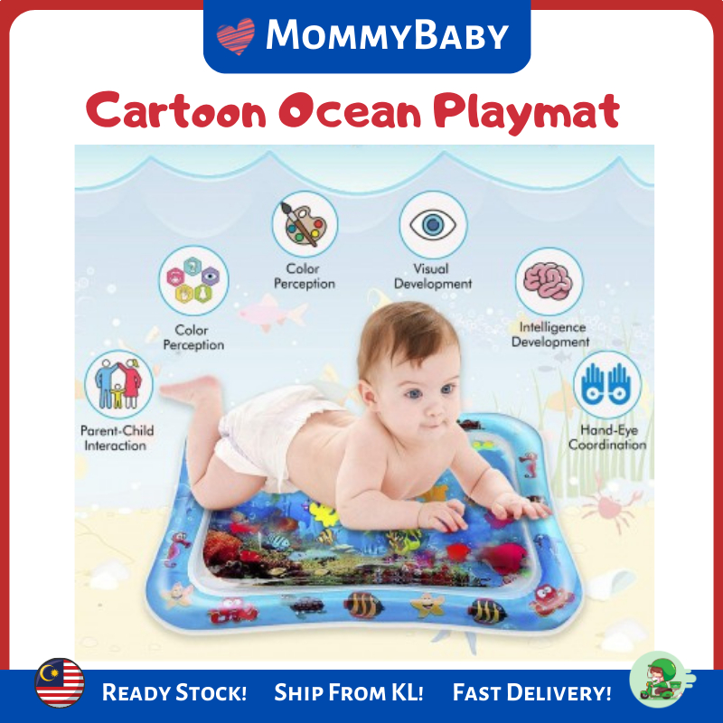Baby Cartoon Ocean Activity Playmat | Shopee Malaysia