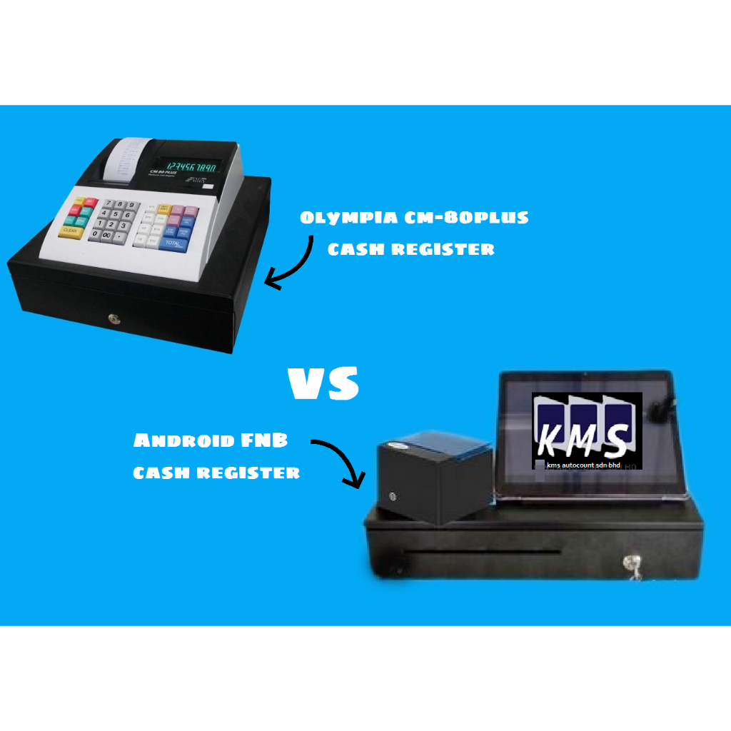 Olympia CM80 CM80plus CM-80 CM-80 Plus Electronic Cash Register ...