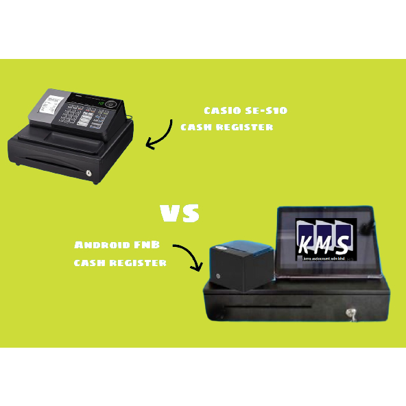 Casio Se-S10 Cash Register Machine (black) | Shopee Malaysia
