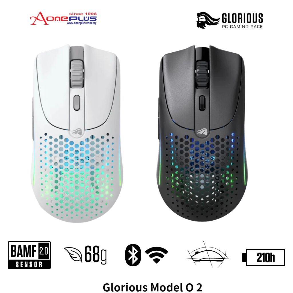(AONE PLUS SS2) Glorious Model O 2 Wireless Gaming Mouse | Shopee Malaysia
