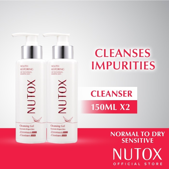 [Bundle of 2] Nutox Youth Restoring Cleansing Gel (Normal to Dry ...