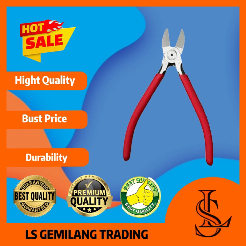 DIAMOND DIAGONAL CUTTING NIPPERS 5'' 6'' 7'' 8'' INCHES WIRE CUTTER ...