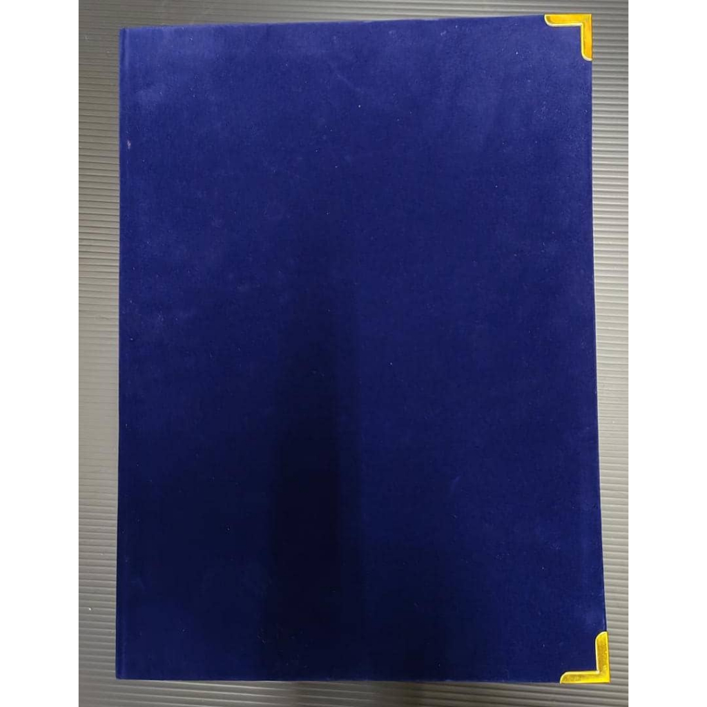 VELVET CERTIFICATE FOLDER | Shopee Malaysia