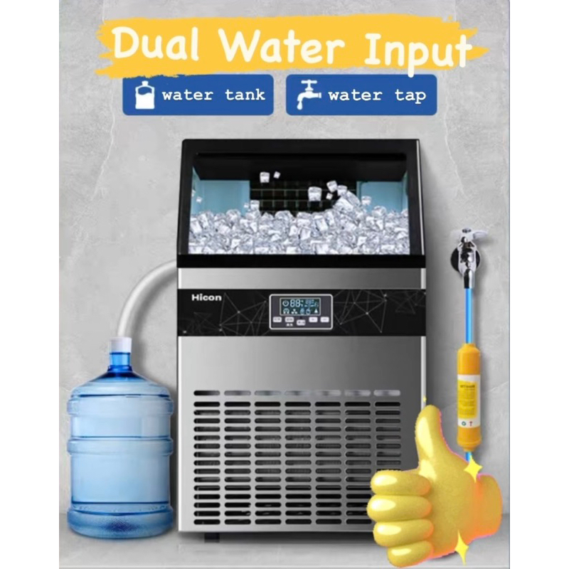 Commercial Ice maker machine 60/100kg daily！ | Shopee Malaysia