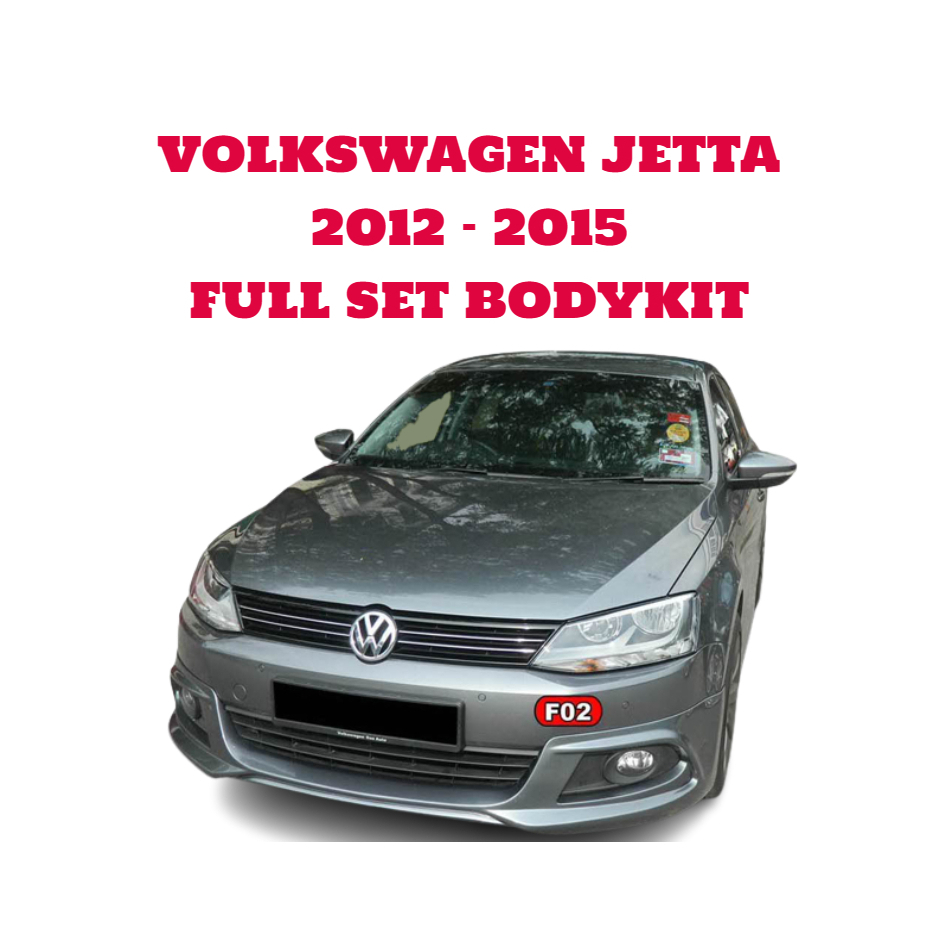 Volkswagen Jetta 2012-2015 Full Set Bodykit with Metallic Colour ...