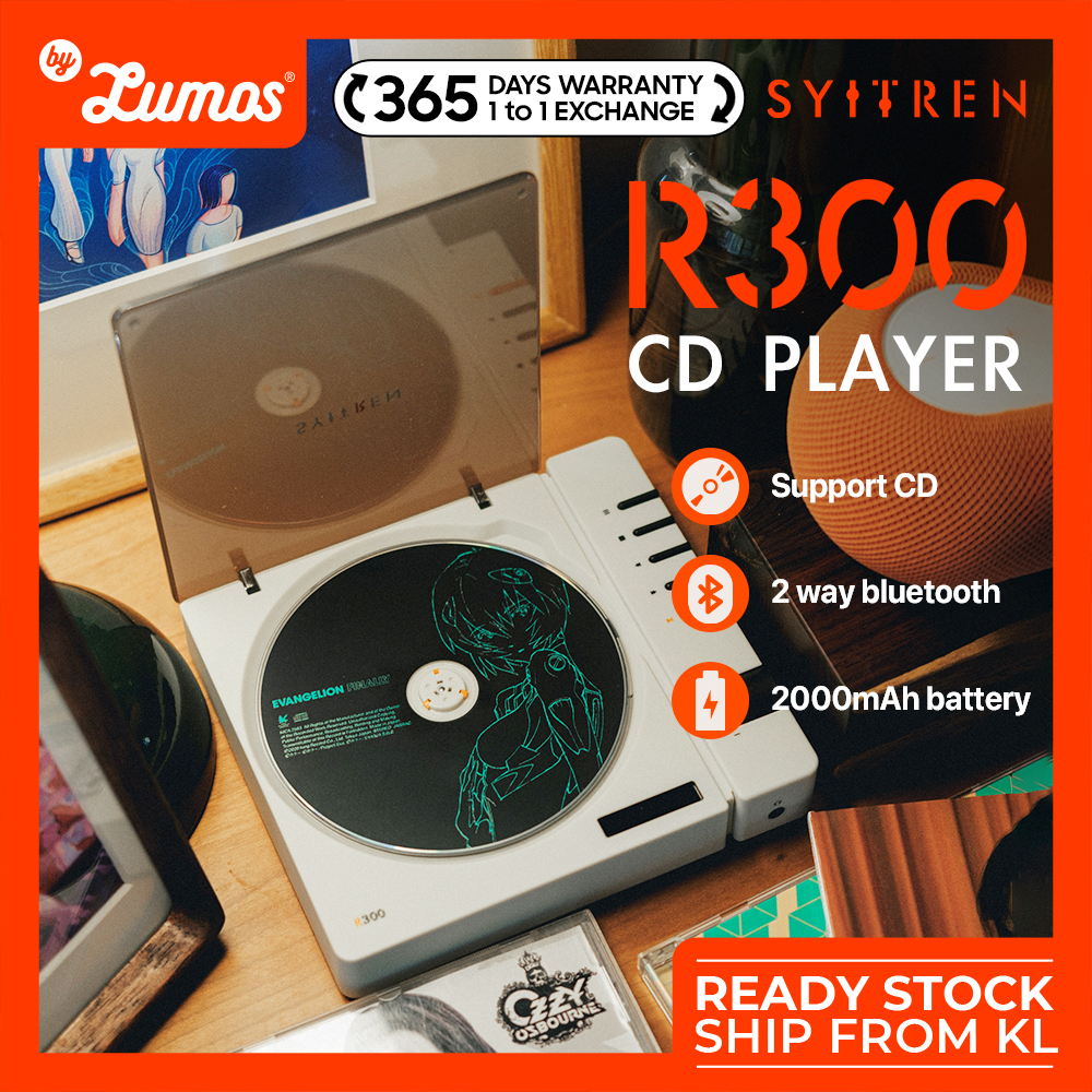 SYITREN R300 CD Player 2000 mAh Battery 2 Way Bluetooth Support Common ...