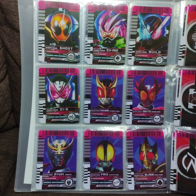 KAMEN RIDER NEO DECADE CARD Kuuga - ZIO SET 20 PCS DX BELT COMPATIBLE ...