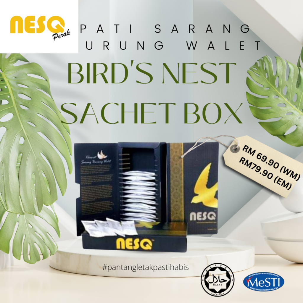 NESQ - PATI SARANG BURUNG WALIT BERBENTUK SACHET (15ML X 15 SACHET IN A ...