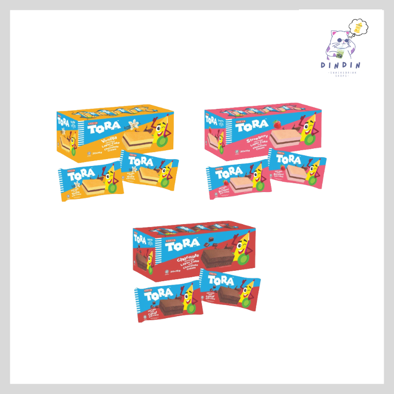 [现货 Ready Stock] Mamee Tora Layer Cake Box (Vanilla Chocolate ...