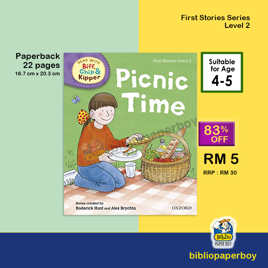 Oxford Read with Biff, Chip and Kipper First Stories : Level 2: Picnic ...