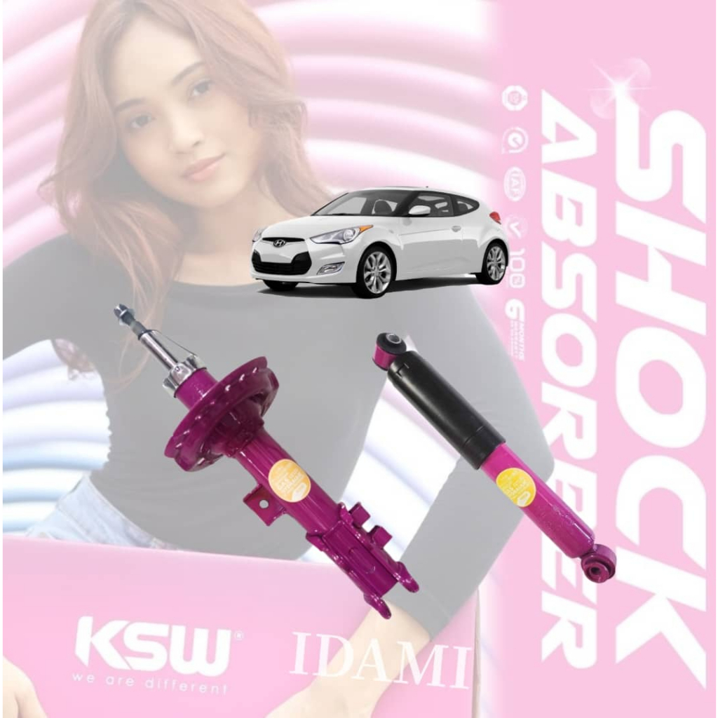Hyundai Veloster 2011 KSW Performance Gas Absorber | Shopee Malaysia