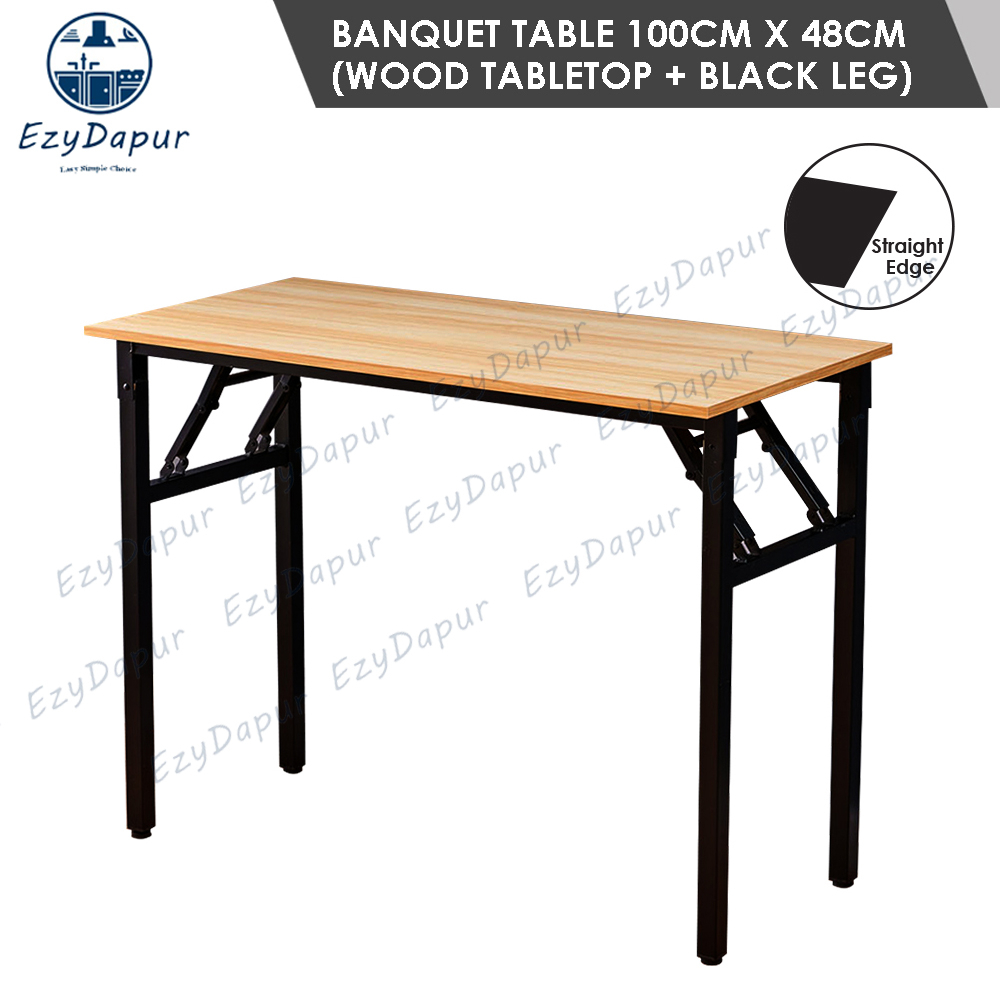 EZYD Foldable Banquet Table Event Table Catering Buffet HDPE Folding ...
