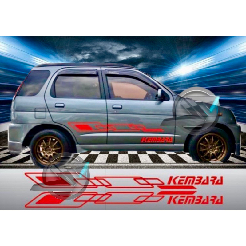 (Ready Stock ) S1054# Perodua Kembara Car Body Sticker | Shopee Malaysia