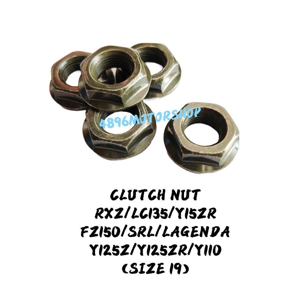 [ 1 PC ] STARTING KICK NUT YAMAHA RXZ 135 RXZ135 LC135 Y125Z Y15ZR ...