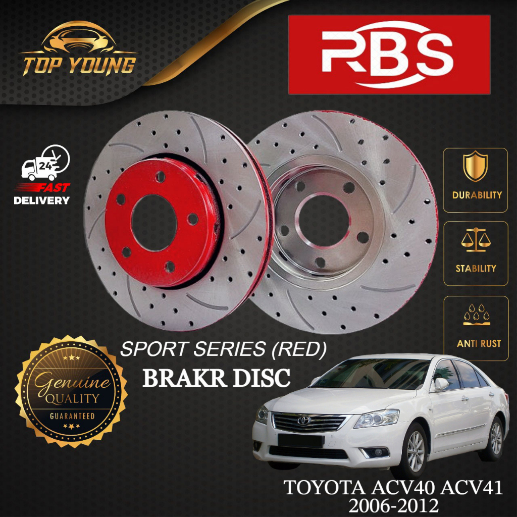 RBS TOYOTA CAMRY ACV40 ACV41 (2006~2012) FRONT & REAR ( DEPAN ...