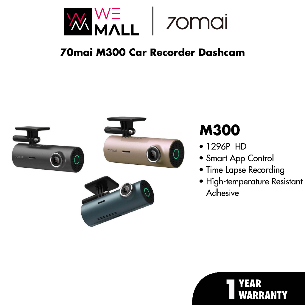 70MAI M300 Car Recorder Dashcam Dashboard 70 MAI Car Cameras WiFi APP ...