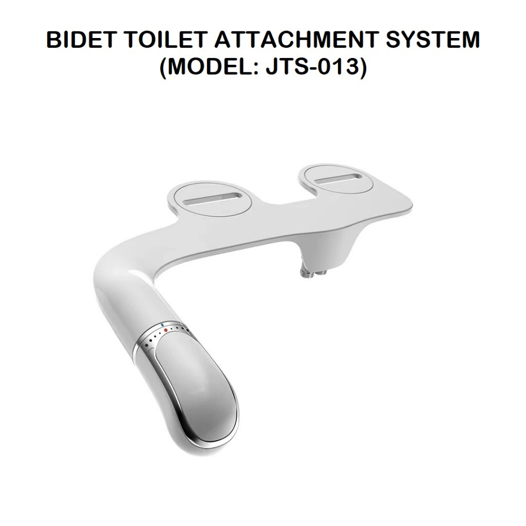 Joylife DIY Easy Installation Non-Electric Dual Nozzle Adjustable Bidet Attachment Toilet System ...
