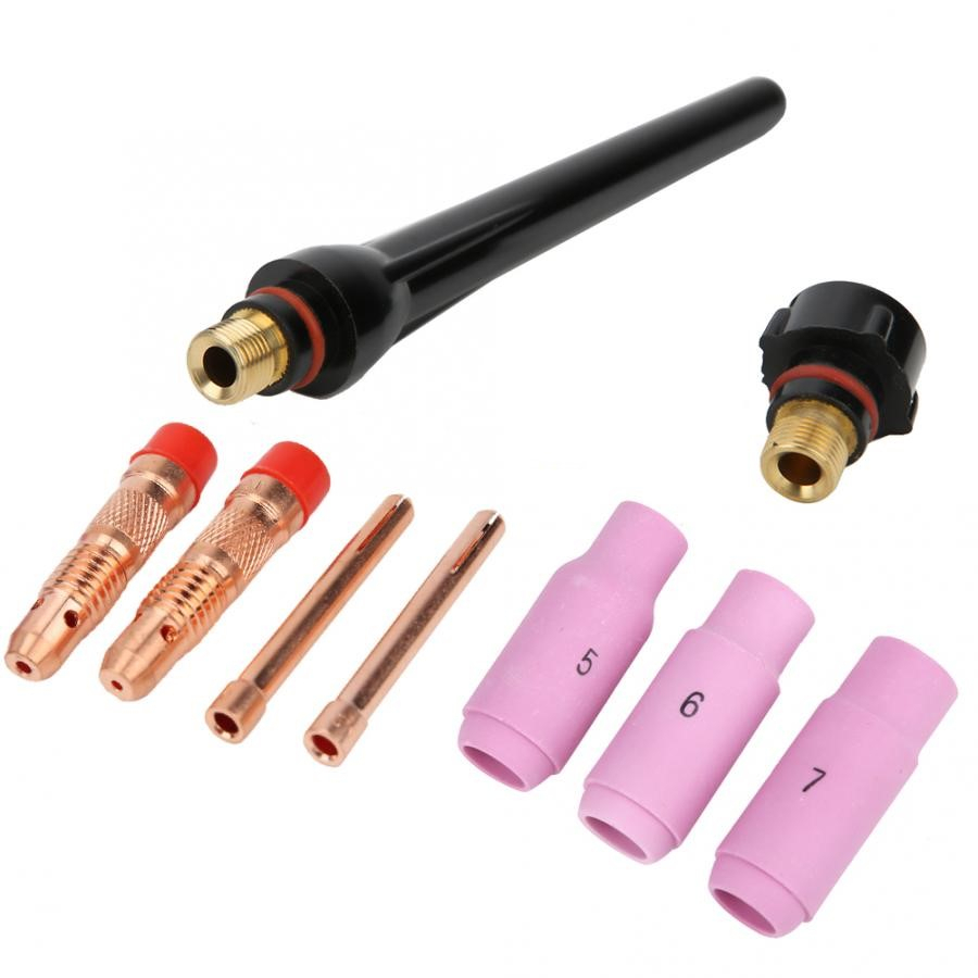 TIG Collet Body/TIG Collet/TIG Ceramic Cup/TIG Long Back-Cap/TIG Short ...