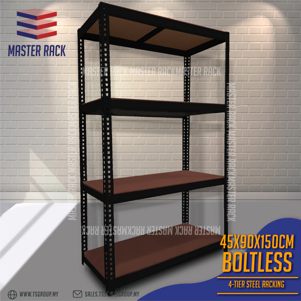 MASTERACK Boltless DIY Racking #S2084590150 Solid Steel Racking ...