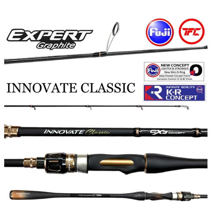 2023 Expert Graphite Innovate Classic Version 2 Spinning & Overhead ...