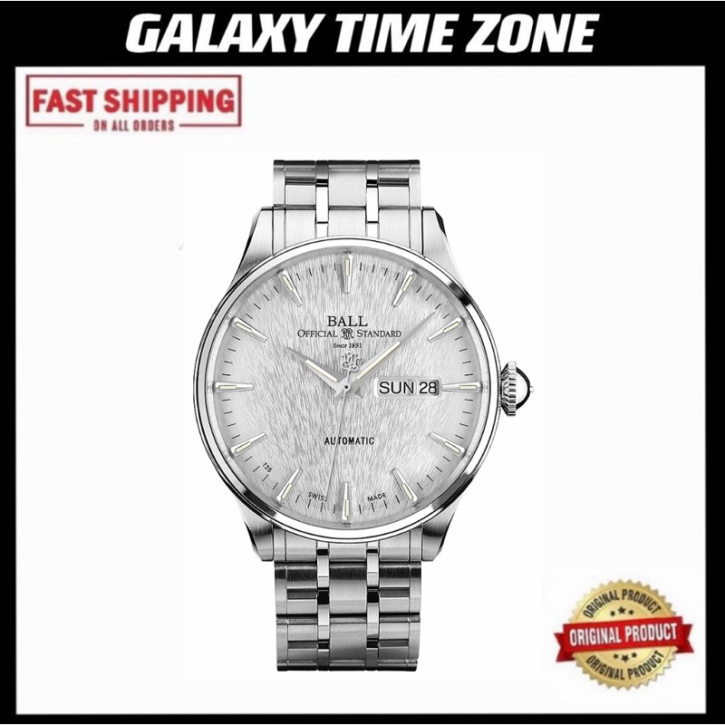 Ball Watch NM2080D-SJ-SL (39.5mm) Trainmaster Eternity Automatic Men’s ...
