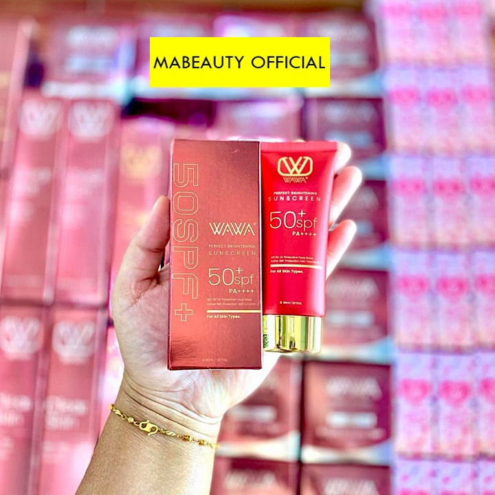 WAWA SUNSCREEN 30ml 💯ORIGINAL | WAWA COSMETICS | Shopee Malaysia