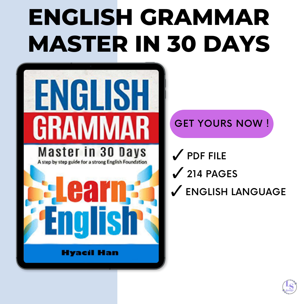 ENGLISH GRAMMAR MASTER IN 30 DAYS (eBOOK) | Shopee Malaysia
