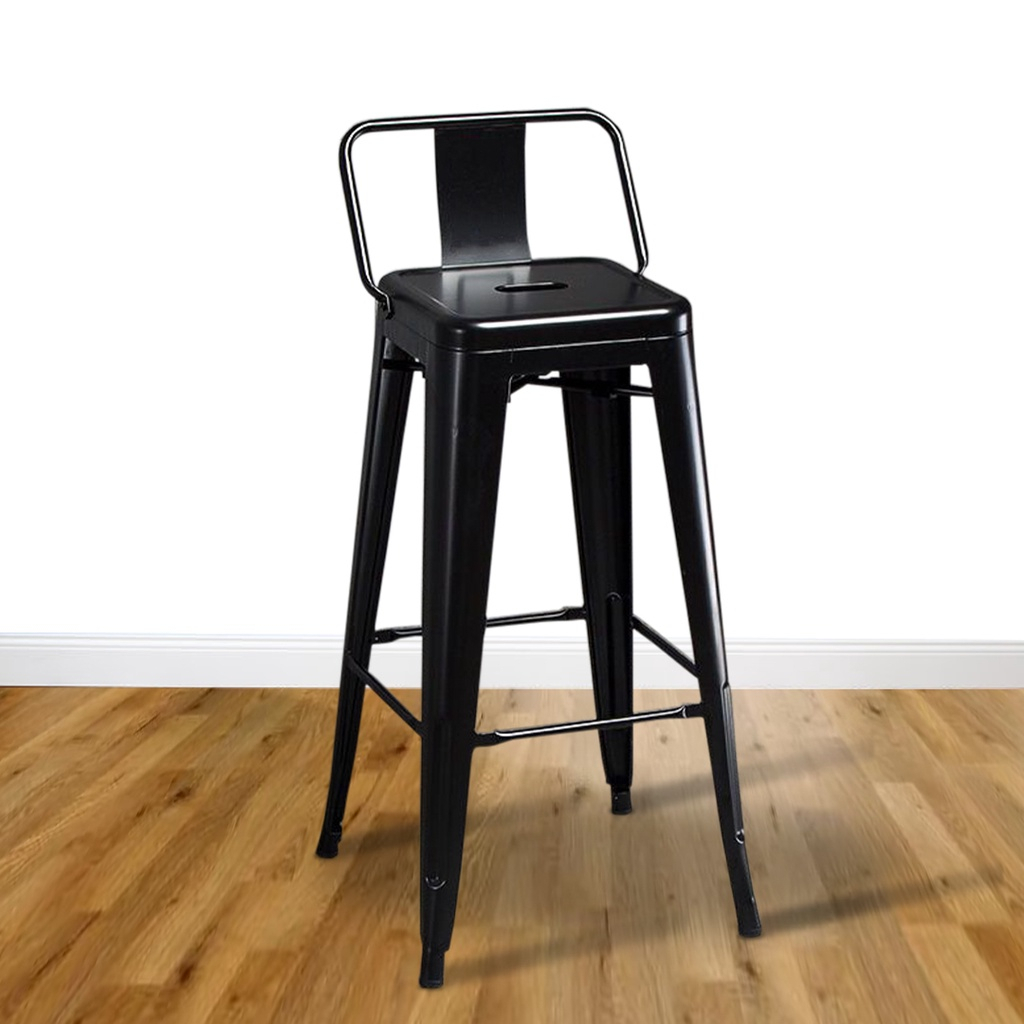 KENZZO : Bar Stool High Foot Round Bar Stool With Backrest/Bar Table ...