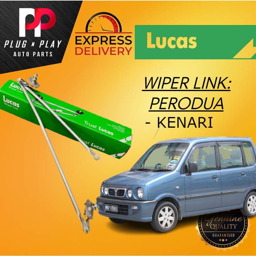 PERODUA KENARI LUCAS WIPER LINK QUALITY PRODUCT READY STOCK | Shopee ...