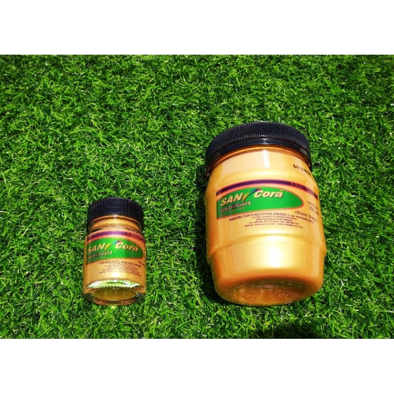 Sancora Gold Paint Gold Guard (18K) PEARL GOLD (cat emas) | Shopee Malaysia