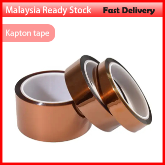 Kapton tape 10/15/20/25/30/35/40/45/50mm BGA High Temperature Heat ...