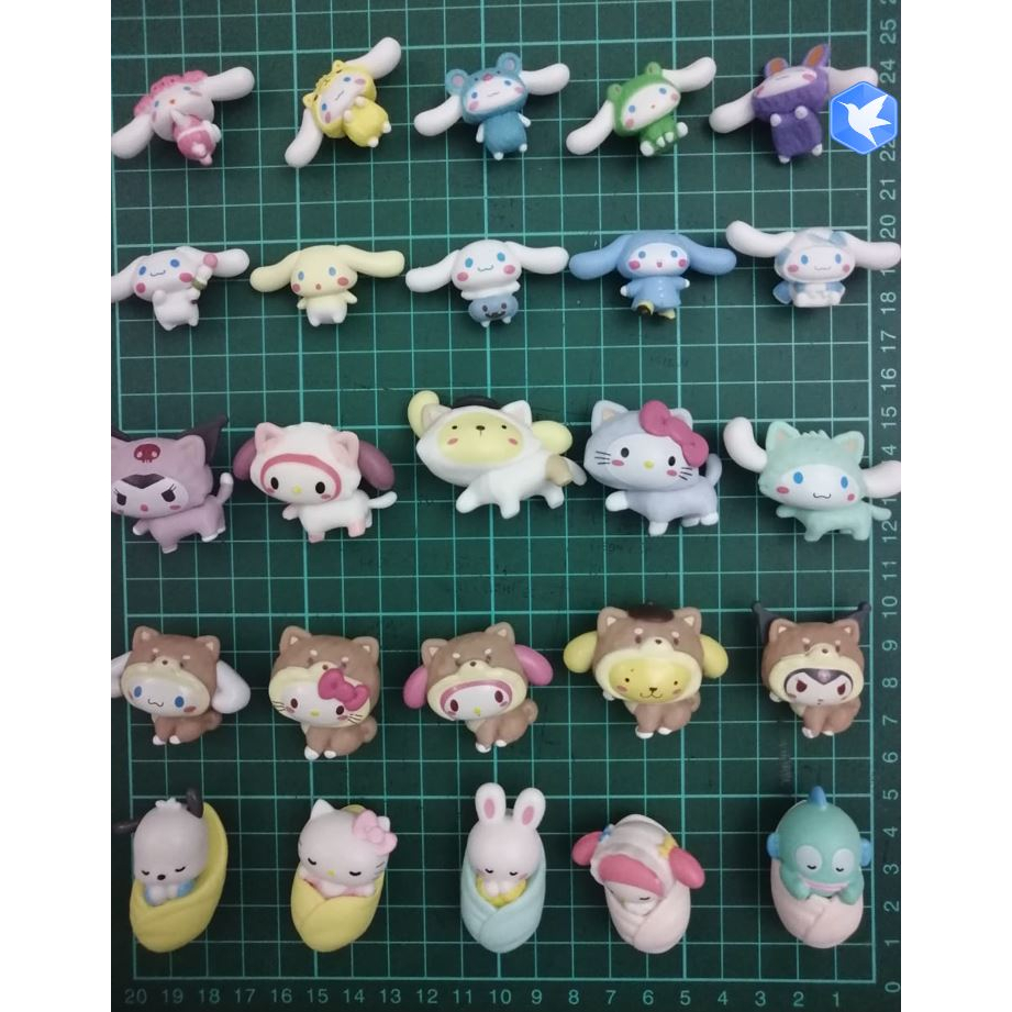 Sanrio KT hellokitty pompompurin melody kuromi cinnamoroll Hangyodon ...