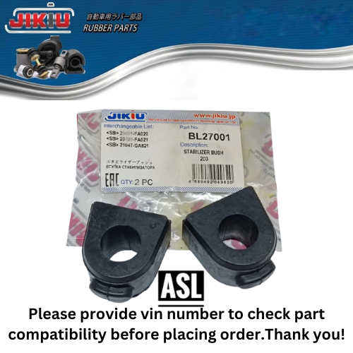 20401FA020 (1 PAIR) JIKIU Subaru Front Stabilizer Bush Forester Impreza ...