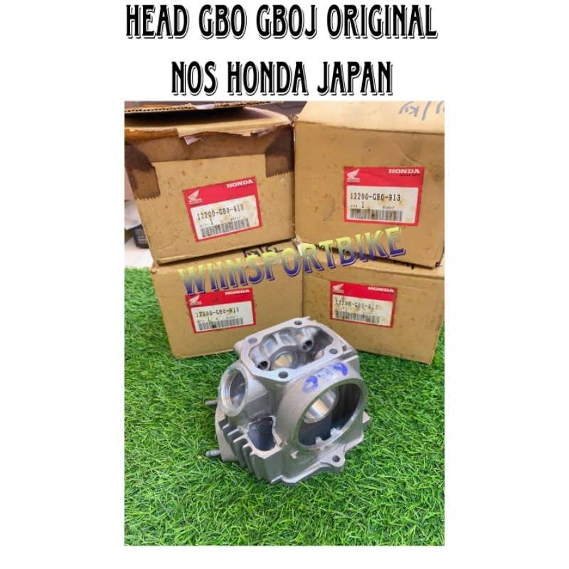 [CLEAR STOCK]HEAD ORI HONDA GBO GBOJ 12200-GBO-913 100%ORIGINAL NOS ...
