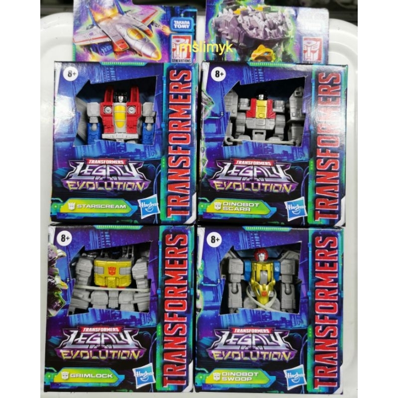 "mslimyk" Hasbro Transformers Legacy Evolution Swoop Scarr Grimlock Starscream | Shopee Malaysia