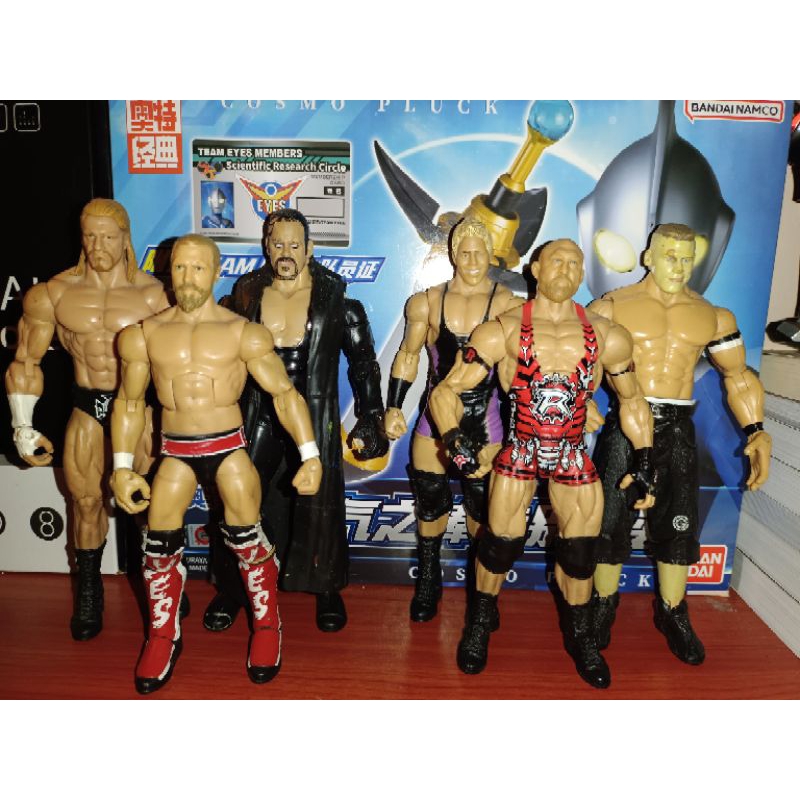 Combo WWE Action Figure Triple H/Undertaker/Daniel Bryan/Jack Swagger ...