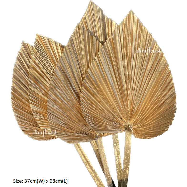 DAUN KIPAS Kering Dry Leave Artificial Flower Wedding Decoration Bunga ...