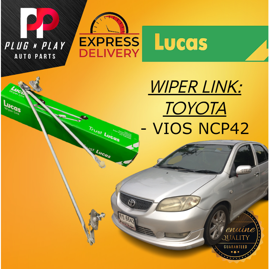 TOYOTA VIOS NCP42 LUCAS WIPER LINK QUALITY PRODUCT READY STOCK | Shopee ...