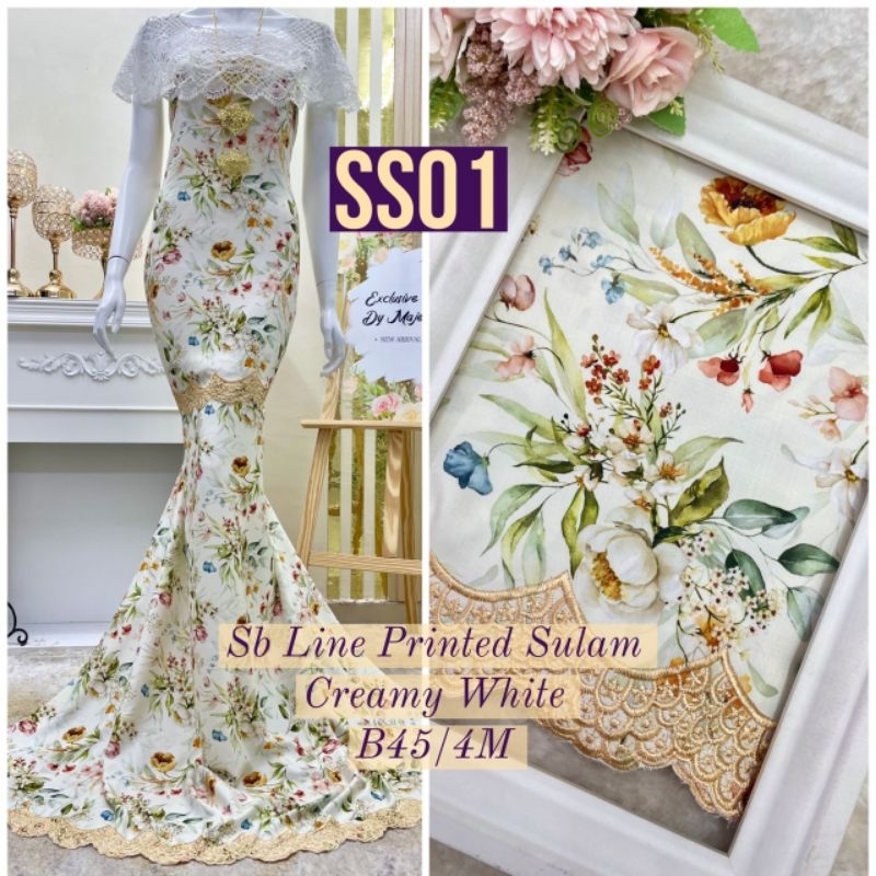 KAIN PASANG SB LINE PRINTED BERSULAM Vol.1 | Shopee Malaysia