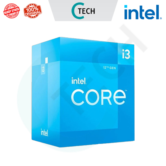 Intel i3-13100 / i3-13100F / i3-12100 / i3-12100F / i3-10105 Processor ...