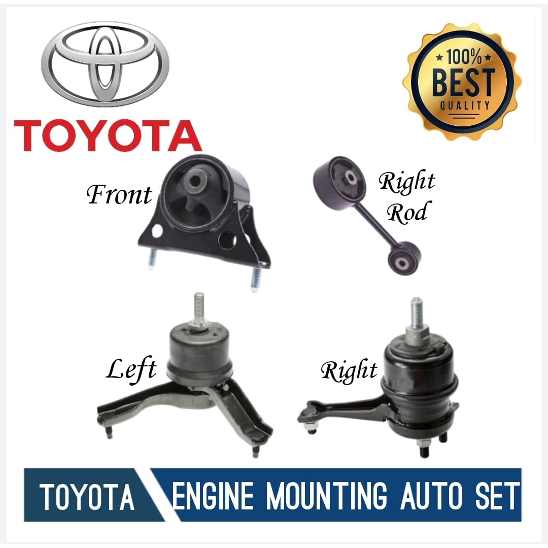 TOYOTA Engine Mounting Auto Set for Toyota Harrier ACU10 2.4L 1997-2008 ...