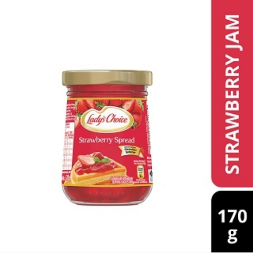 LADY'S CHOICE JAM STRAWBERRY 170G | Shopee Malaysia