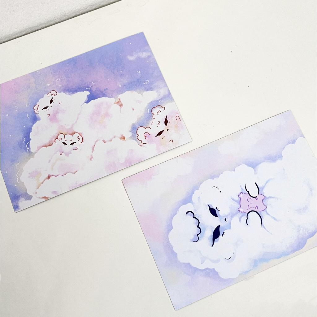 KANKAN | - Pastel Sky in KANKAN World - | Art Prints/Postcard | Shopee ...