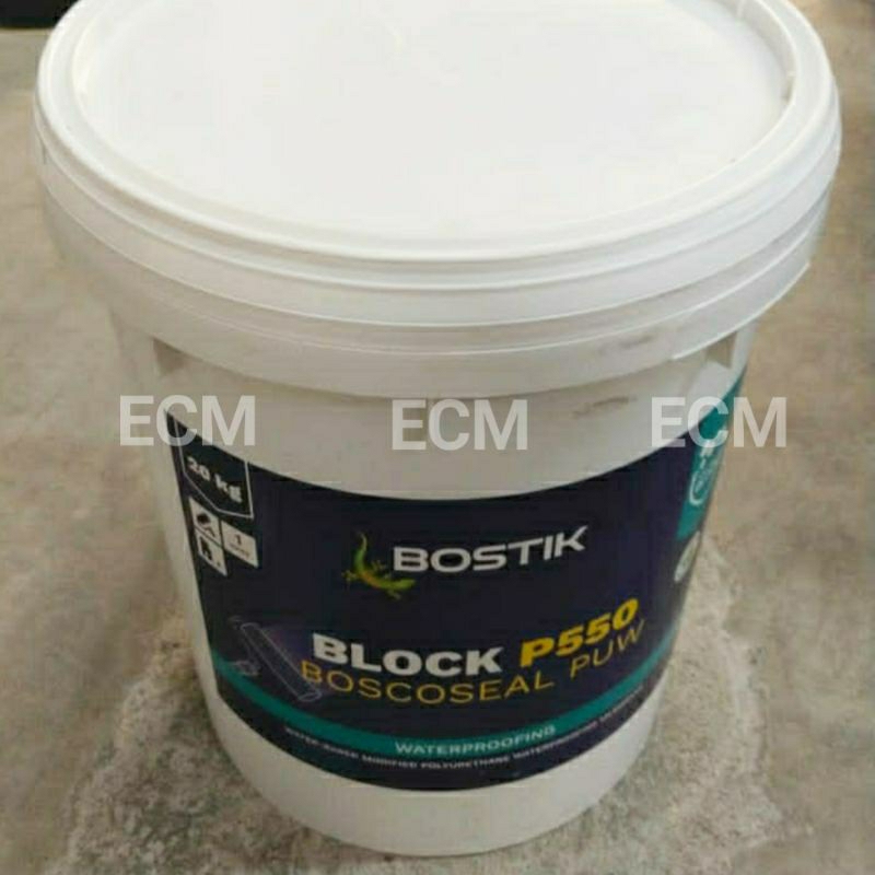 BOSTIK BOSCOSEAL PUW / BLOCK P550 (20KG) - Water-based modified ...