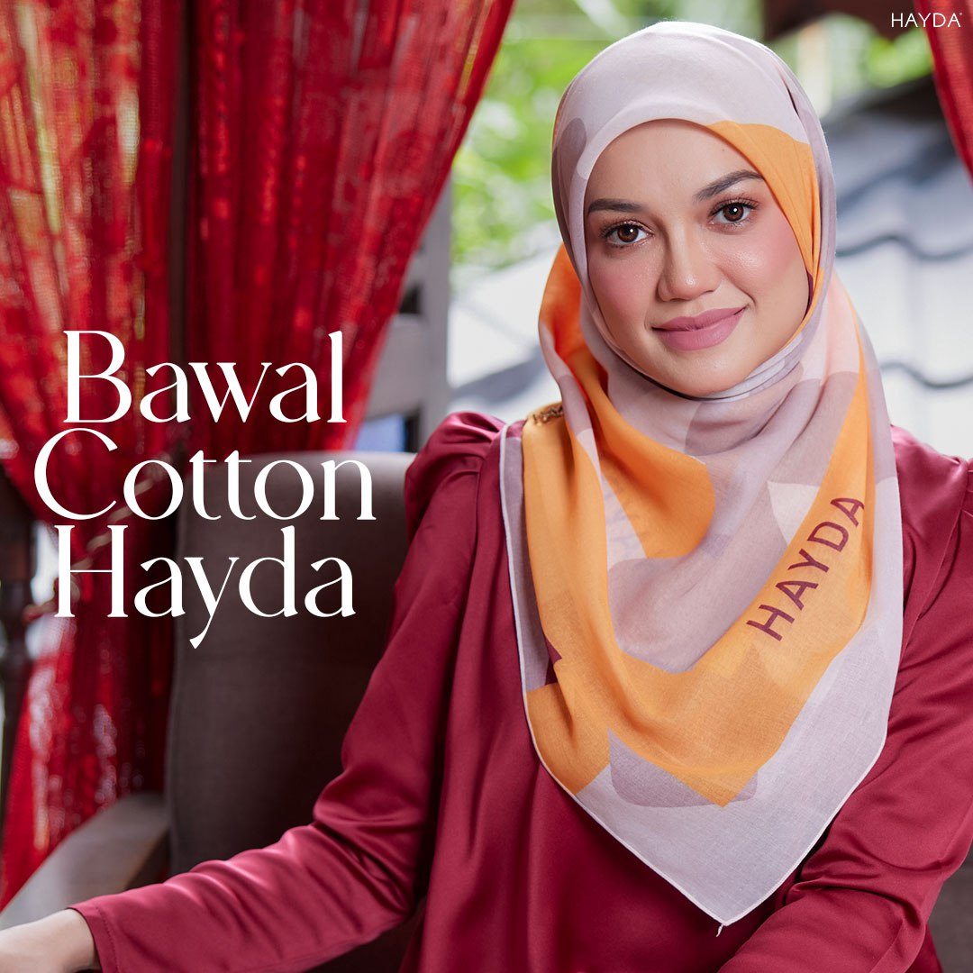 NEW DESIGN BAWAL COTTON PRINTED BY HAYDA | Shopee Malaysia